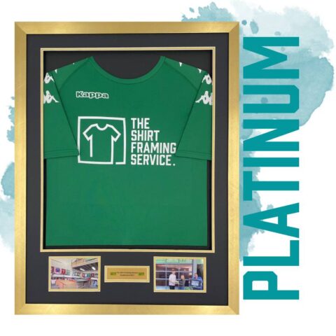 Platinum Shirt Framing Service - The Shirt Framing Service
